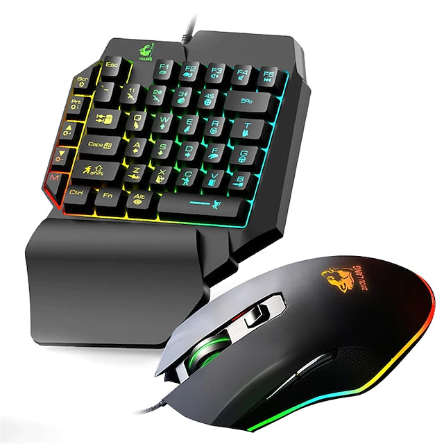 T1 USB Wired Mouse Keyboard Combo Portable / Gaming / Mini — iDeliverd